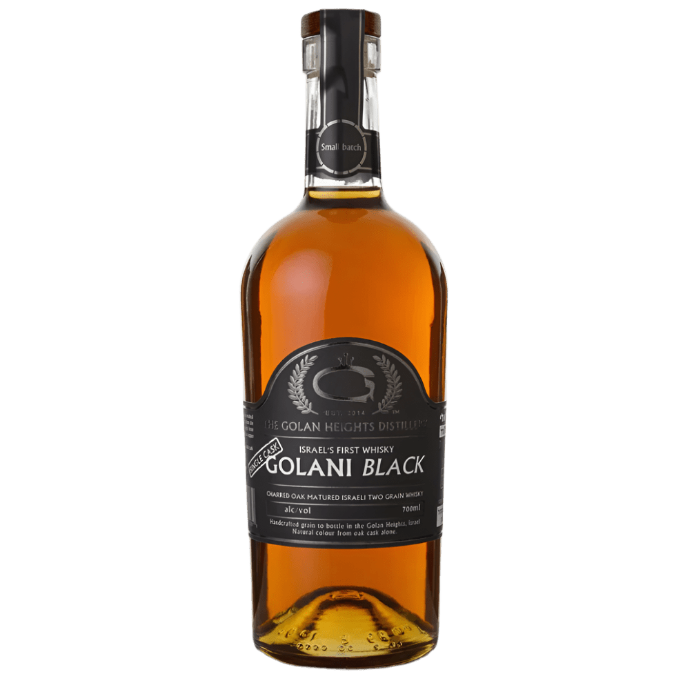 Golani Distillery Black Cask Israeli Malt Whiskey - KosherWineWorld.com