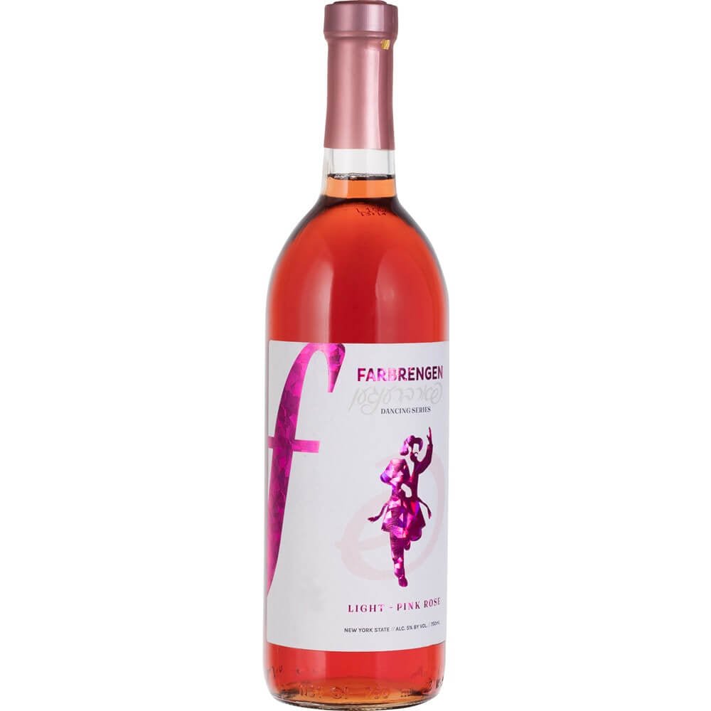 Kesser Farbrengen Dancing Light Pink Rose - KosherWineWorld.com