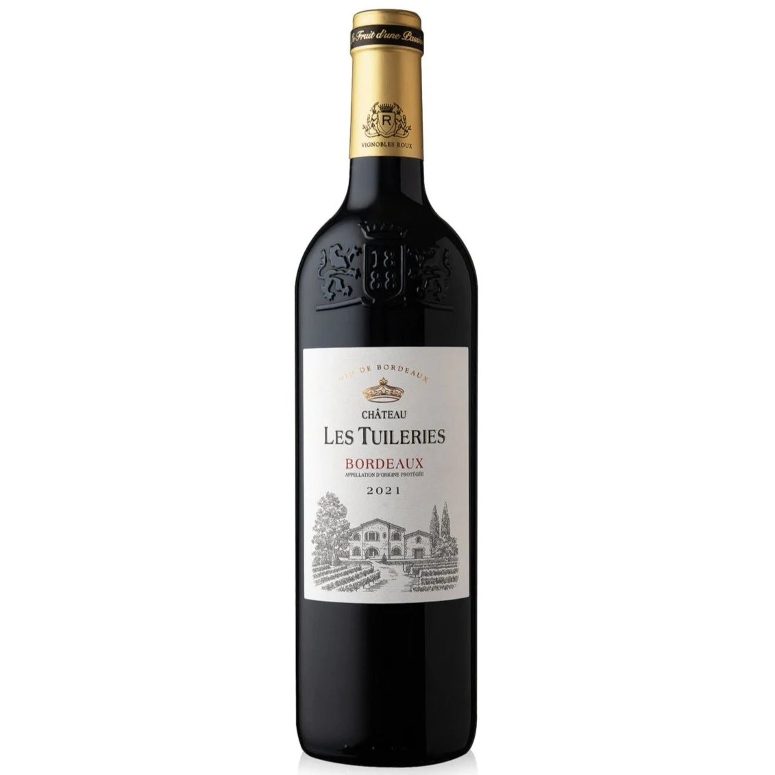 Chateau Les Tuileries Cabernet Sauvignon Bordeaux 2021 - Kosher Wine ...
