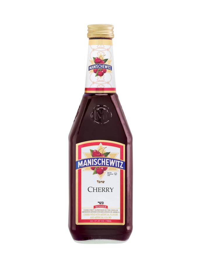 Manischewitz Cherry (Not For Kidish) - Kosher Wine World ...