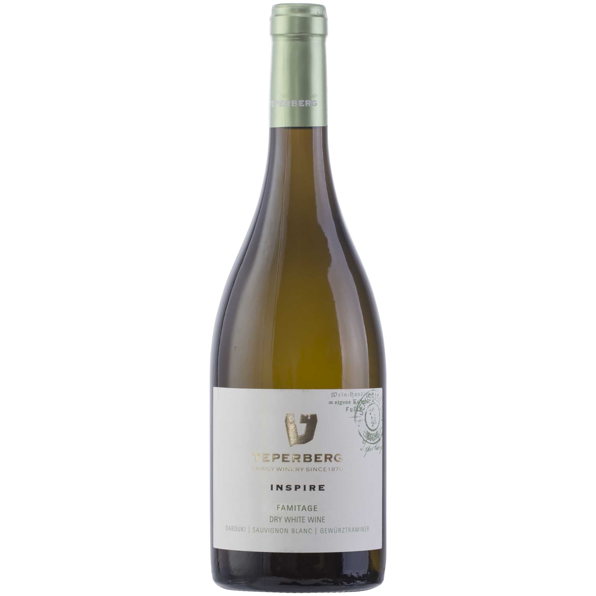 Teperberg Inspire Famitage 2018 - Kosher Wine World – KosherWineWorld.com